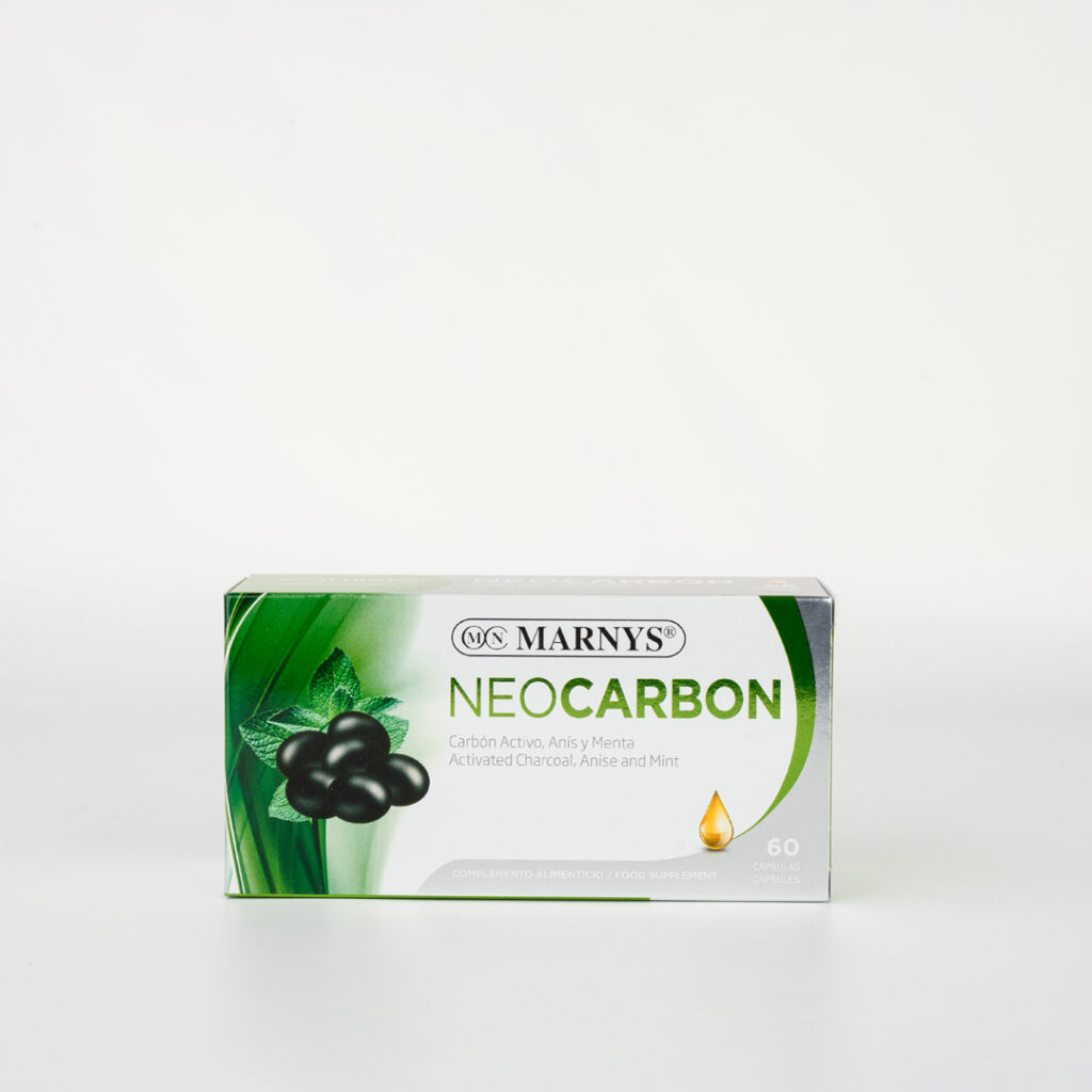 MARNYS® NEOCARBON 60 capsules Activated Charcoal
